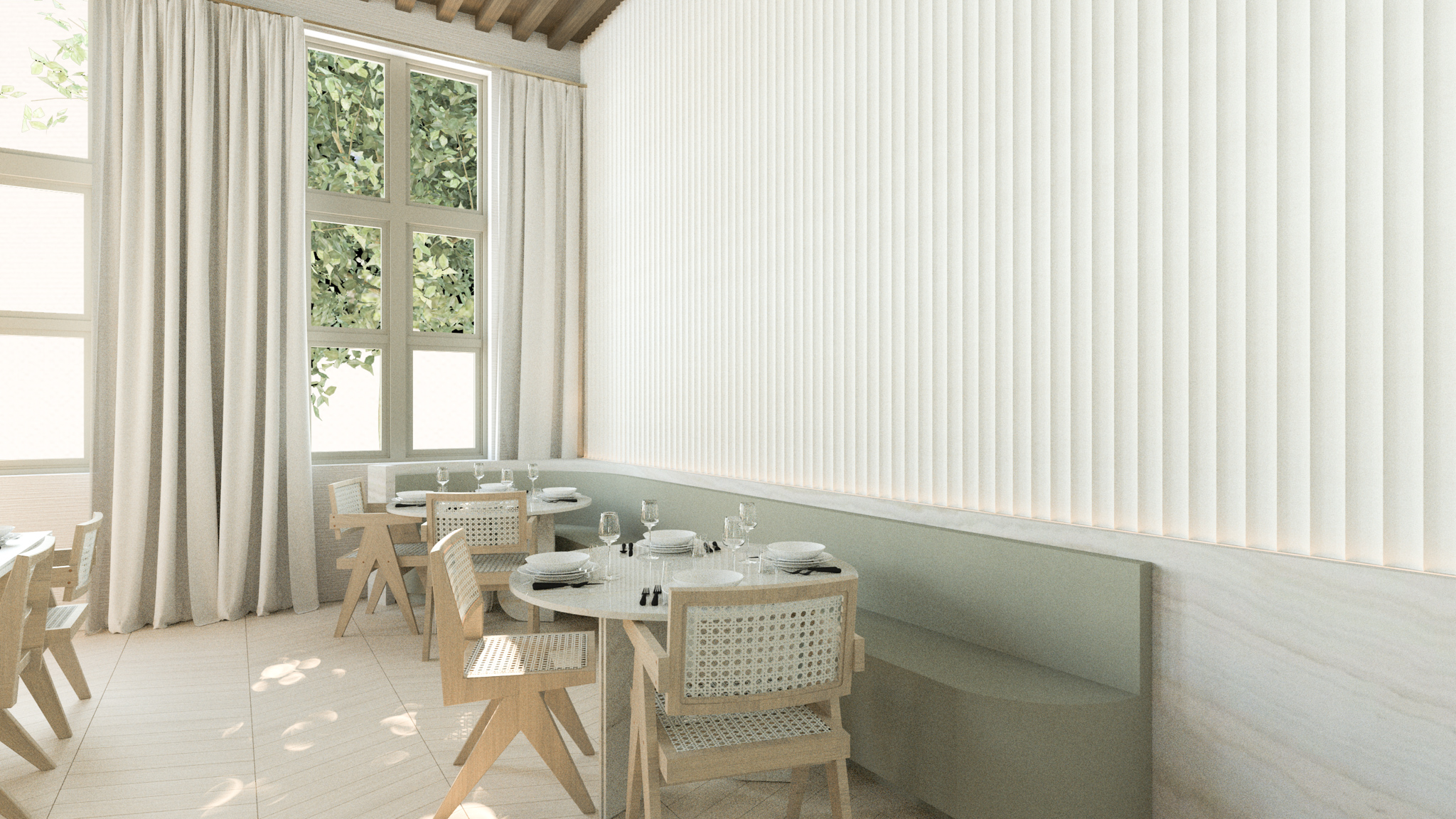 Ontwerp restaurant - Studio Núna